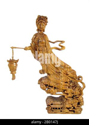 Chang'e, Chinese Moon Goddess Stock Photo - Alamy