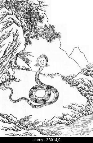 China: Nuwa (also Nu Gua or Nugua), goddess best known for creating ...