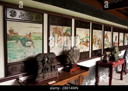 China: Wuhou Ci (Wuhou Ancestral or Memorial Hall), Chengdu, Sichuan ...