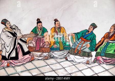 China: Wuhou Ci (Wuhou Ancestral or Memorial Hall), Chengdu, Sichuan ...