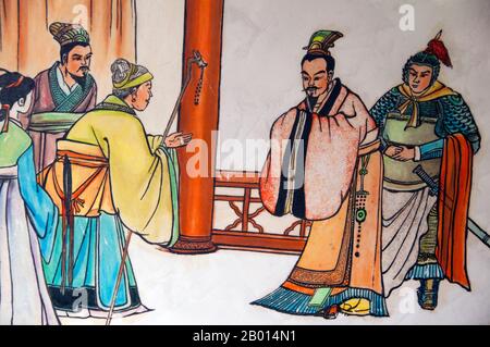 China: Wuhou Ci (Wuhou Ancestral or Memorial Hall), Chengdu, Sichuan ...