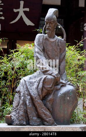 China: Du Fu (Tu Fu, 712-770), celebrated Tang Dynasty poet and ...