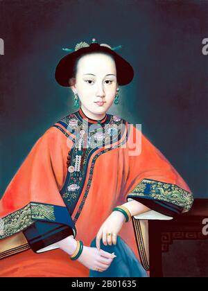 China: Consort Rong or Iparhan, 'The Fragrant Concubine' (1734-1788 ...