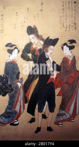 Dejima Nagasaki Japan Dutch Trading Post, Japanese national historic ...