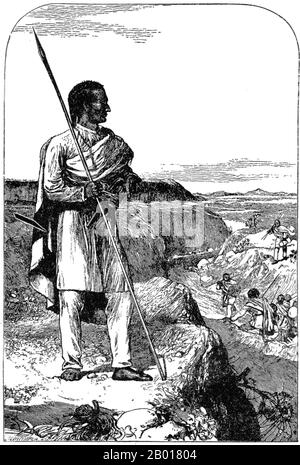 Tewodros II Theodore II 1818 April 13 1868 Emperor of Ethiopia 1855 ...