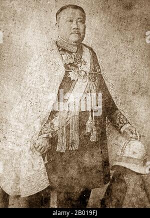 Thailand: Phraya Ratsadanupradit Mahison Phakdi Monument, Trang Town ...