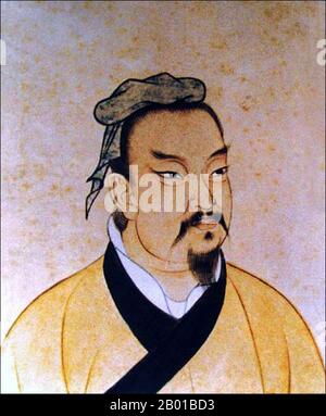 Painting of Sun Tzu, China Military Museum, Beijing. Sun Tzu wrote "The ...