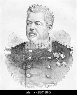 In 1883, Chinese general Liu Yongfu led forces against the French at ...