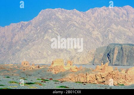 China: Subashi Ancient City (Subashi Gucheng), Kuqa, Xinjiang Province ...