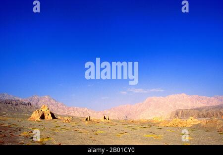 China: Zhaoguli Buddhist Temple, Subashi Ancient City (Subashi Gucheng ...