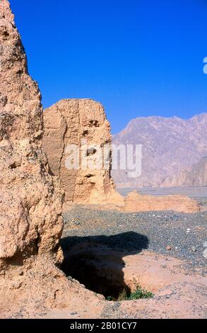 China: Subashi Ancient City (Subashi Gucheng), Kuqa, Xinjiang Province ...