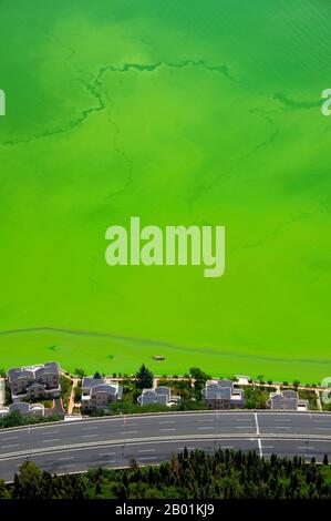 Landscape of Yunnan. Located in Dianchi lake, Kunming Daguan Park ...