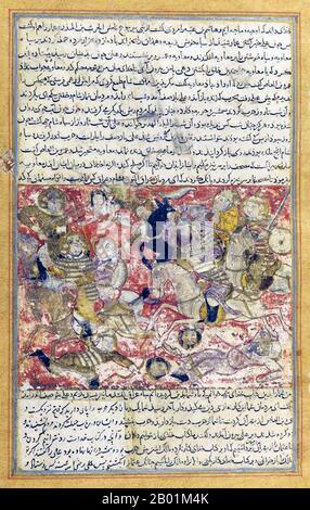 The murder of Uthman ibn Affan in 656, third successor and the son-in ...