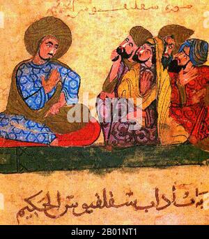 Turkey: The philosopher Sughrat (Socrates) represented with two ...