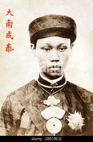 Vietnam: King Thanh Thai (14 March 1879 - 24 March 1954), Nguyen ...