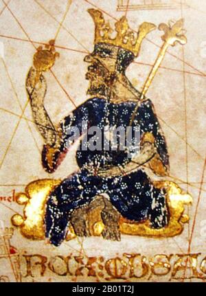 Mansa Musa, Emperor of the Mali Empire Stock Photo - Alamy