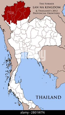 Thailand/Lan Na: Northern Tai (Lan Na) script. Chiang Mai Chronicle ...