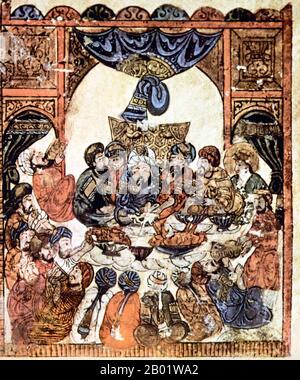 Iraq: The Wedding Banquet, Maqamat al-Hariri by al-Hariri of Basra ...