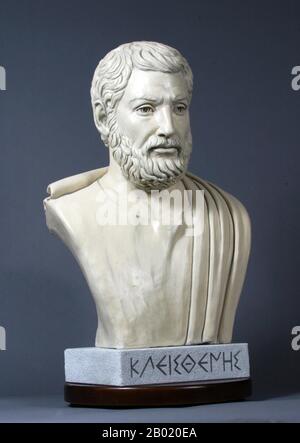 Greece/USA: Cleisthenes (born c. 570 BCE), 'The Father of Atheniian ...