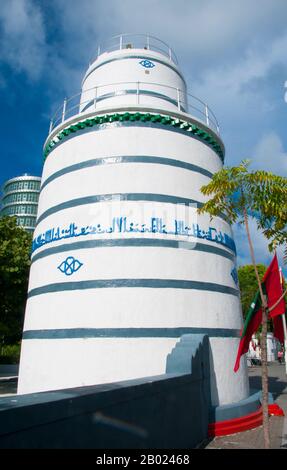Hukuru Miskiy (Male Friday Mosque) in Male. Republic of the Maldives ...