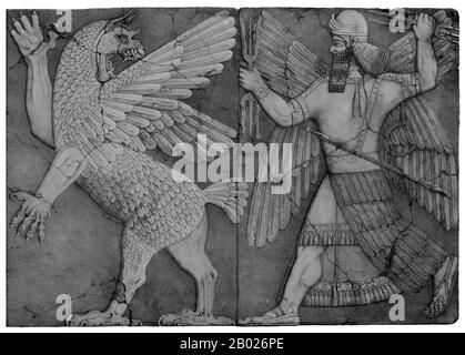Babylon Babylonian deity Marduk Stock Photo - Alamy