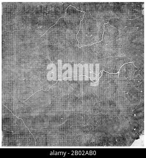 Yu ji tu map Stock Photo - Alamy