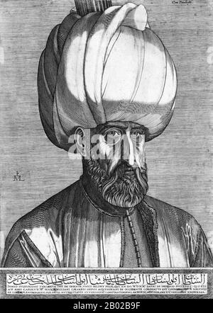 Suleiman I, known as Suleiman the Magnificent, 1494–1566, 10th Sultan ...