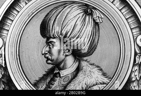Suleiman I, known as Suleiman the Magnificent, 1494–1566, 10th Sultan ...