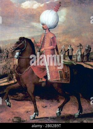 Suleiman I, known as Suleiman the Magnificent, 1494–1566, 10th Sultan ...