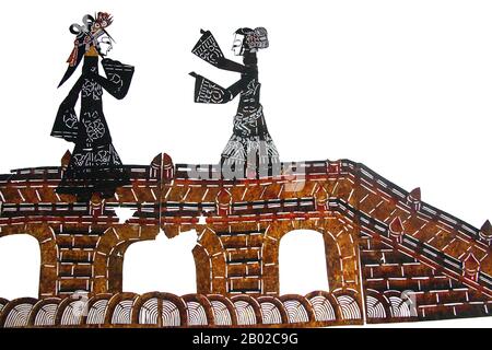 Shadow play (Chinese: 皮影戏, pí yĭng xì) or shadow puppetry is an ancient ...
