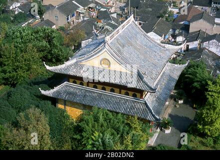 The octagonal North Temple Pagoda (Beisi Ta) is nine storeys and 76m ...