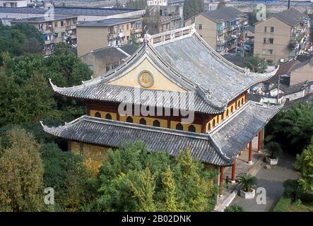 The octagonal North Temple Pagoda (Beisi Ta) is nine storeys and 76m ...