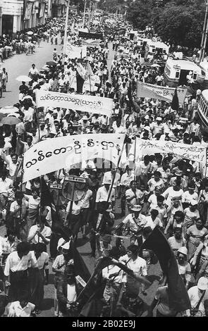 The 8888 Nationwide Popular Pro-Democracy Protests (also known as the ...