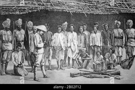 The Anglo-Manipur war (1891) saw the conquest of Manipur by British ...