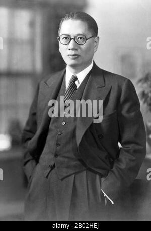 Dr. Sun Yat-sen, a prominent figure in Chinese history, is depicted ...