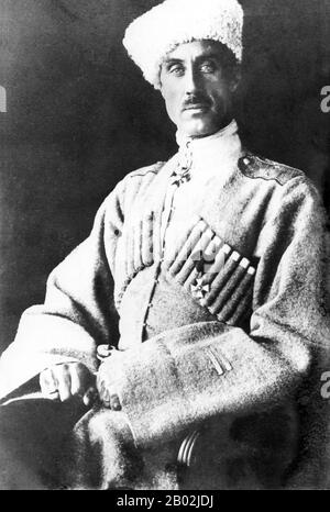 Baron Pyotr Nikolayevich Wrangel, White general of the Russian Civil ...