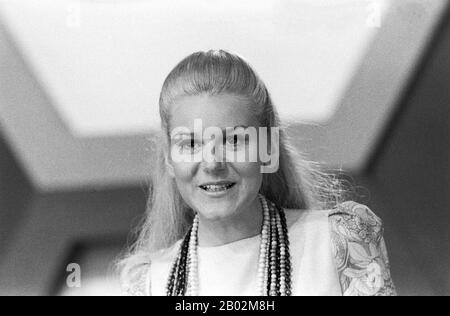 Peggy March, amerikanische Schlagersängerin, Deutschland um 1968 ...