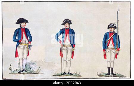 Uniform for VOC soldiers Stock Photo - Alamy