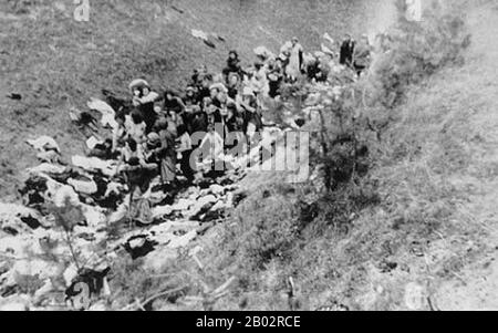 Babi Yar. The place of the murder of Jews during the Second World War ...