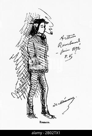 Jean Nicolas Arthur Rimbaud (20 October 1854 – 10 November 1891) was a ...