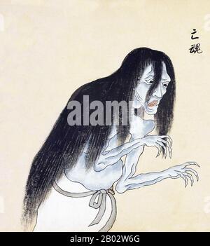 The Bakemono Zukushi handscroll, painted in the Edo period (18th-19th ...