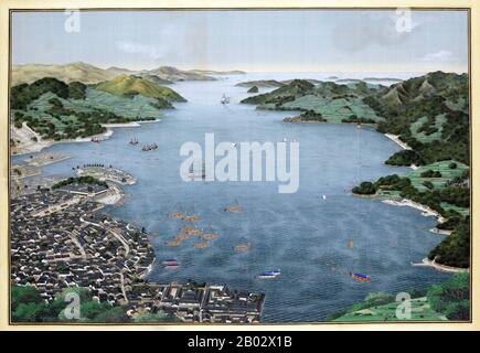 Dejima (literally 'exit island'; Dutch: Desjima or Deshima, sometimes ...