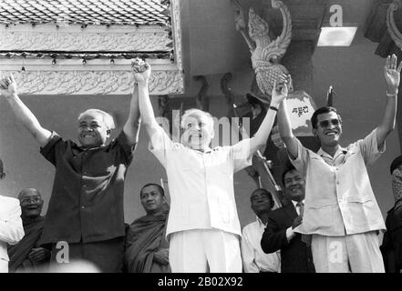 Cambodia: Chea Sim (born November 15, 1932) is a Cambodian politician ...