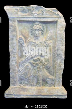 Palmyra Or Tadmur Ancient Aramaic Temple Ruins Of Ba'al From 1st to the ...