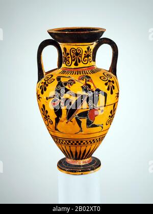 An amphora (plural: amphorae or amphoras) is a type of ceramic vase ...