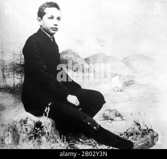 Famous a German-born theoretical physicist Albert Einstein Stock Photo ...