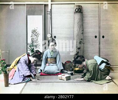 During the Meiji Period (1868 - 1912), rapid industrialization and ...