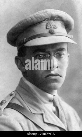 Vladimir Jabotinsky (1880-1940), Founder of revisionist Zionism. Artist ...
