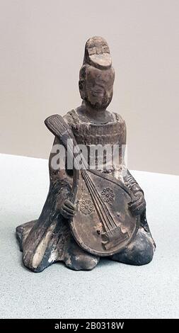 A lute, a stringed musical instrument popular during the Renaissance ...