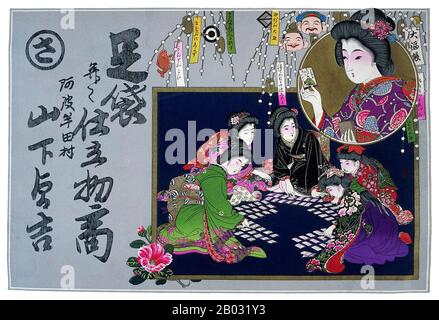 Uta Garuta (lit. poem cards) is a card game in which 100 waka poems are ...